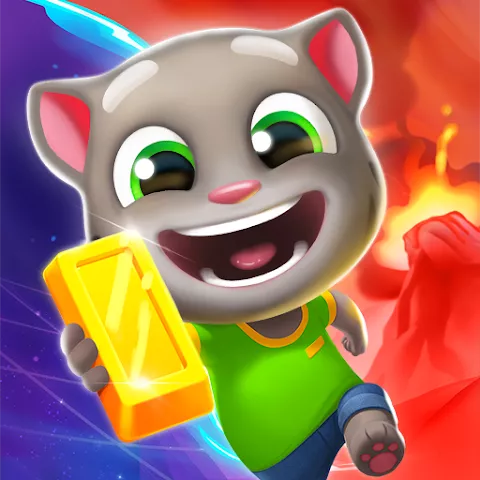Talking Tom Time Rush v1.4.3.18447 MOD APK (Free Shopping) Download